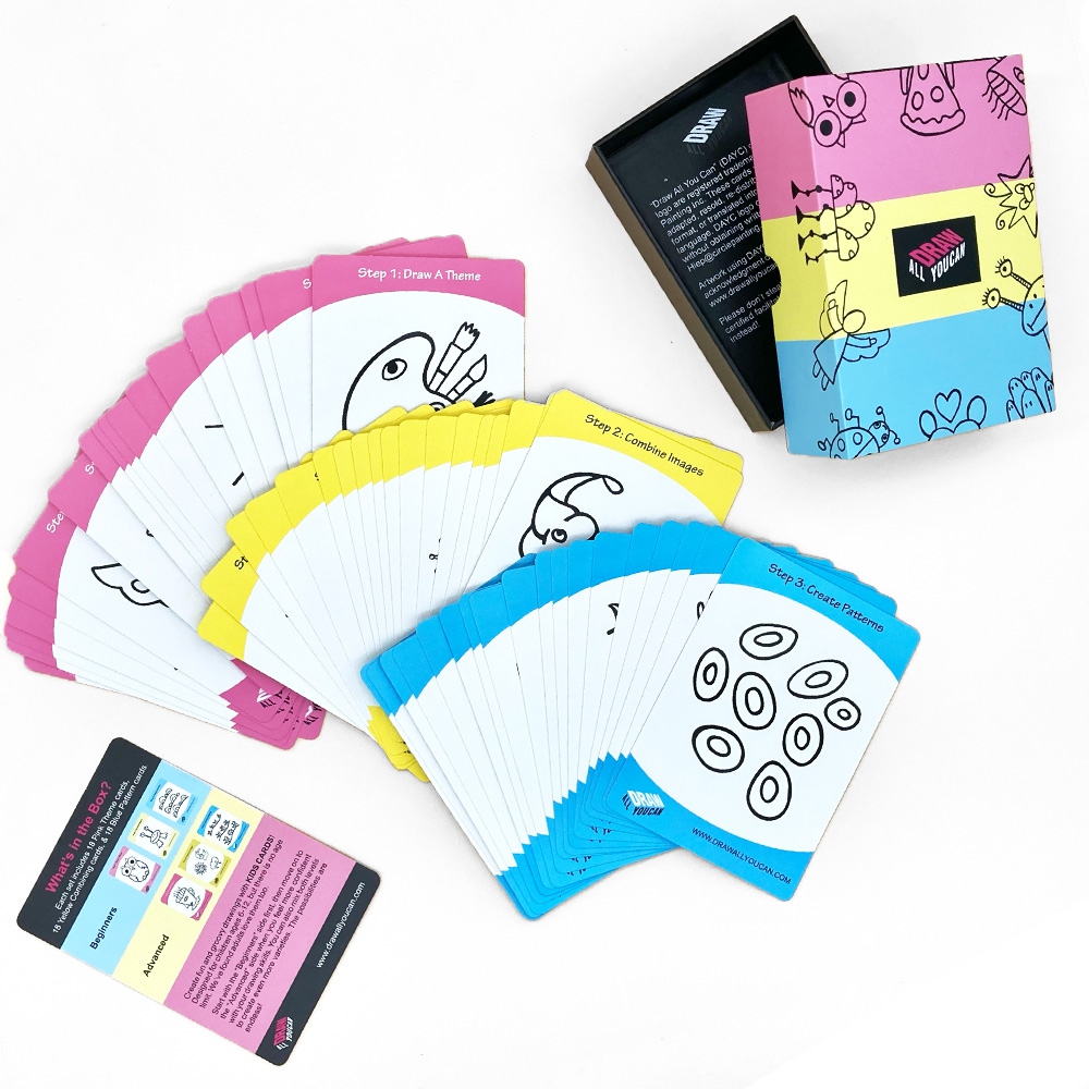 DRAW ALL YOU CAN Drawing Cards - M.E. Shop - Master Edutainme - M.E ...