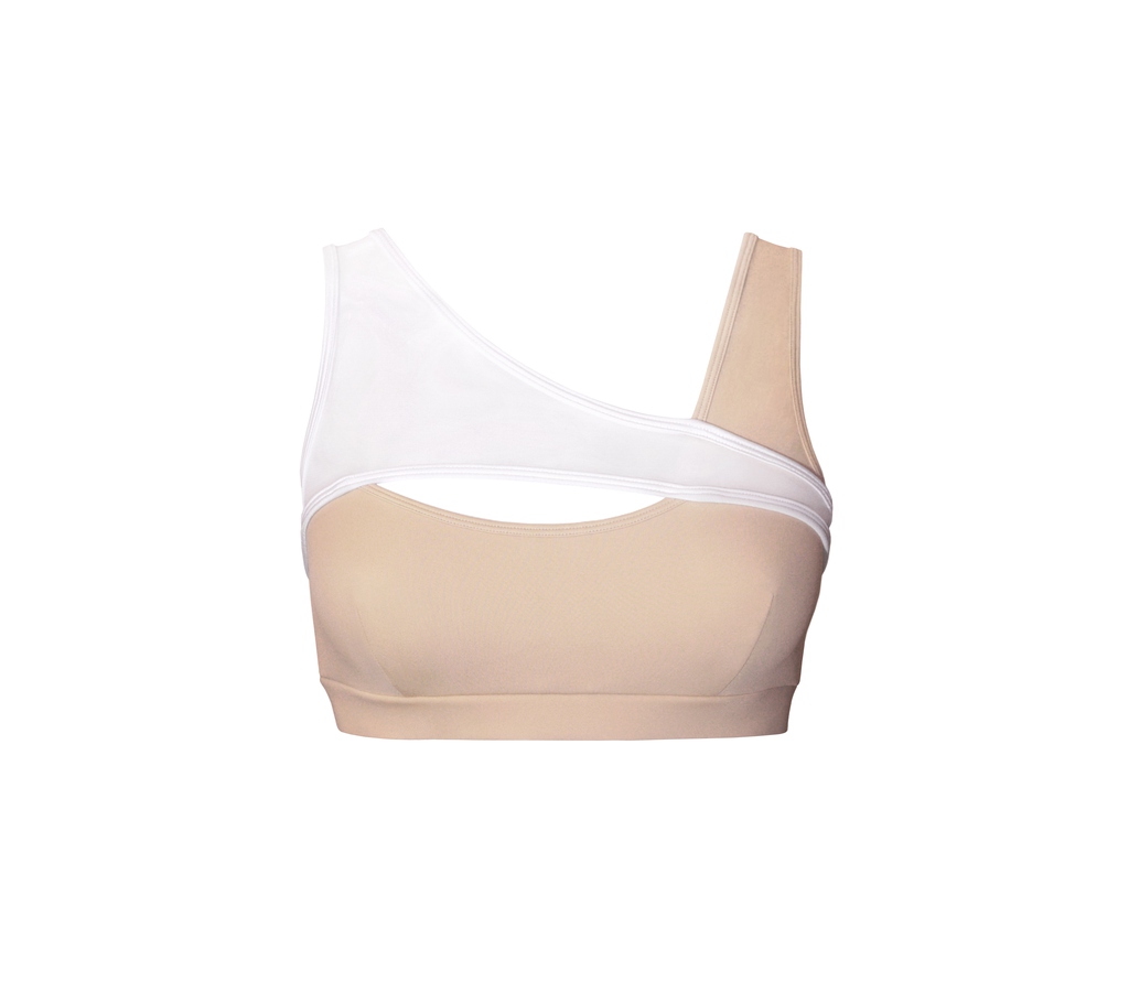 Beige asymmetric top - Hamade - Hamade - Hamade