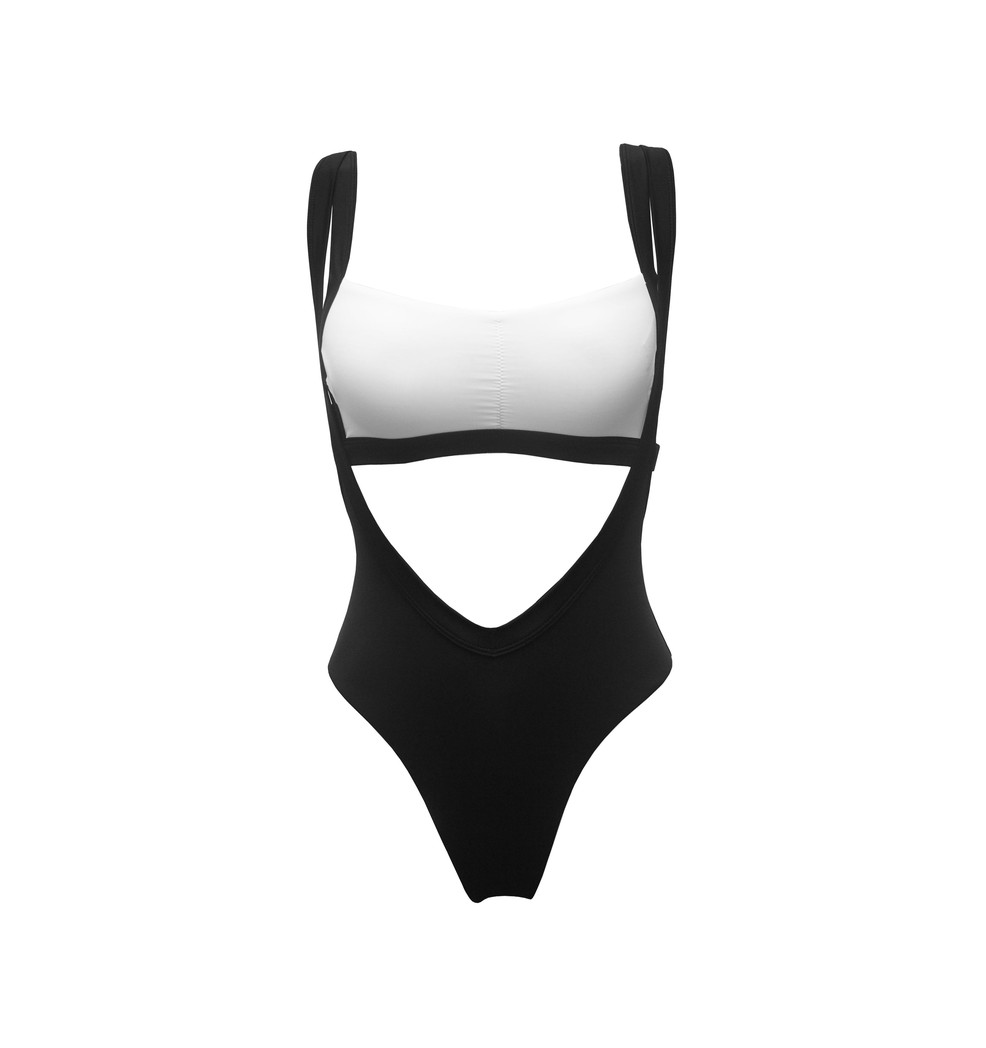 Black slings high-cut bottom - Hamade - Hamade