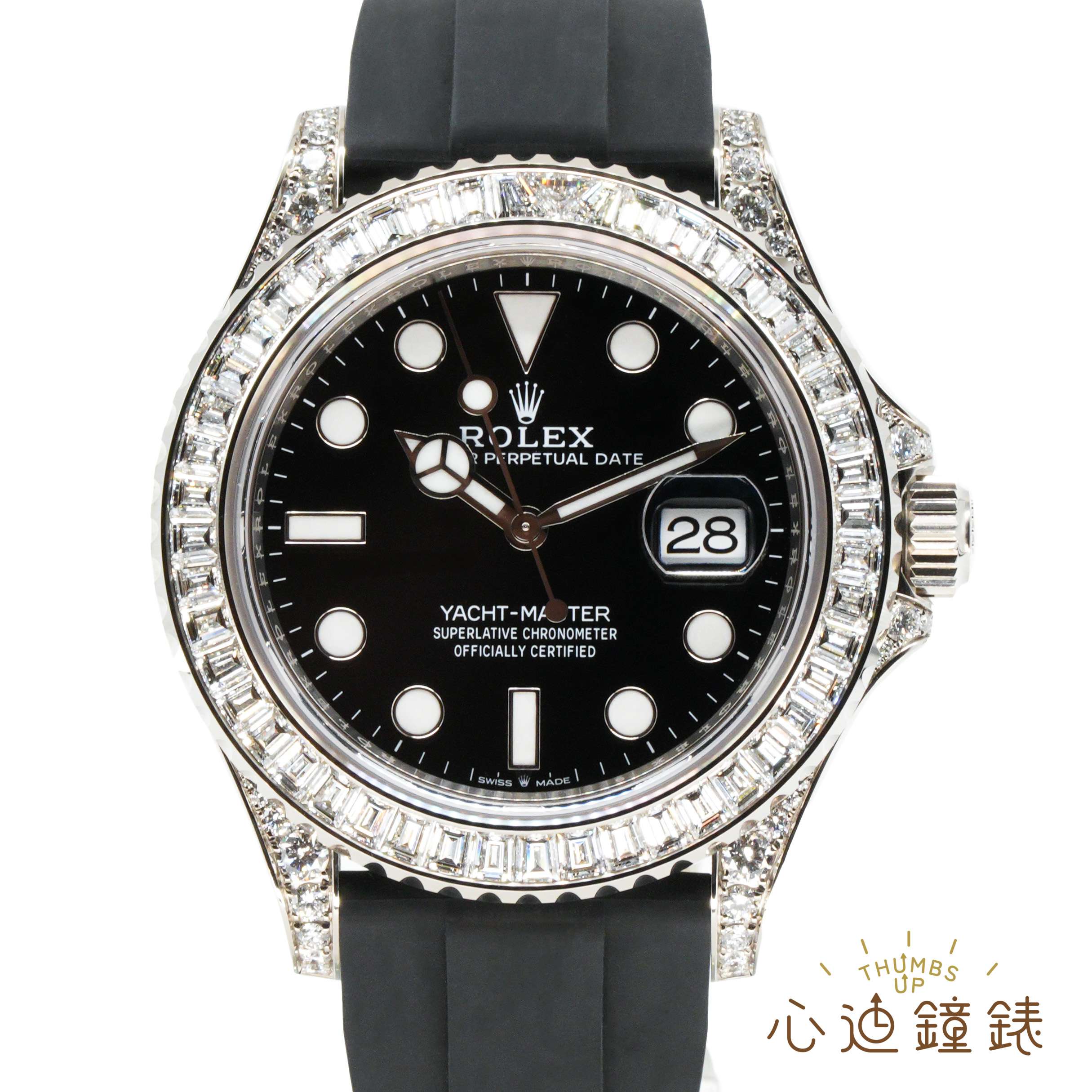 Rolex Yacht-Master 42mm 226679TBR-0003 Diamond Bezel Black Di ...