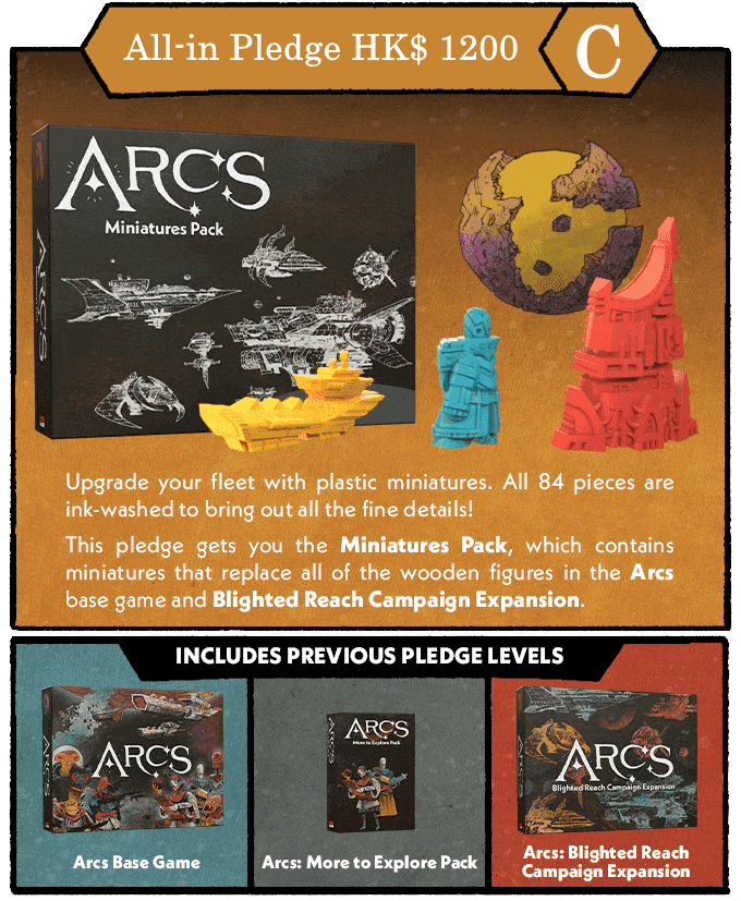 Arcs [KS ver.] (英文版) - Board Game Walker 桌遊行者