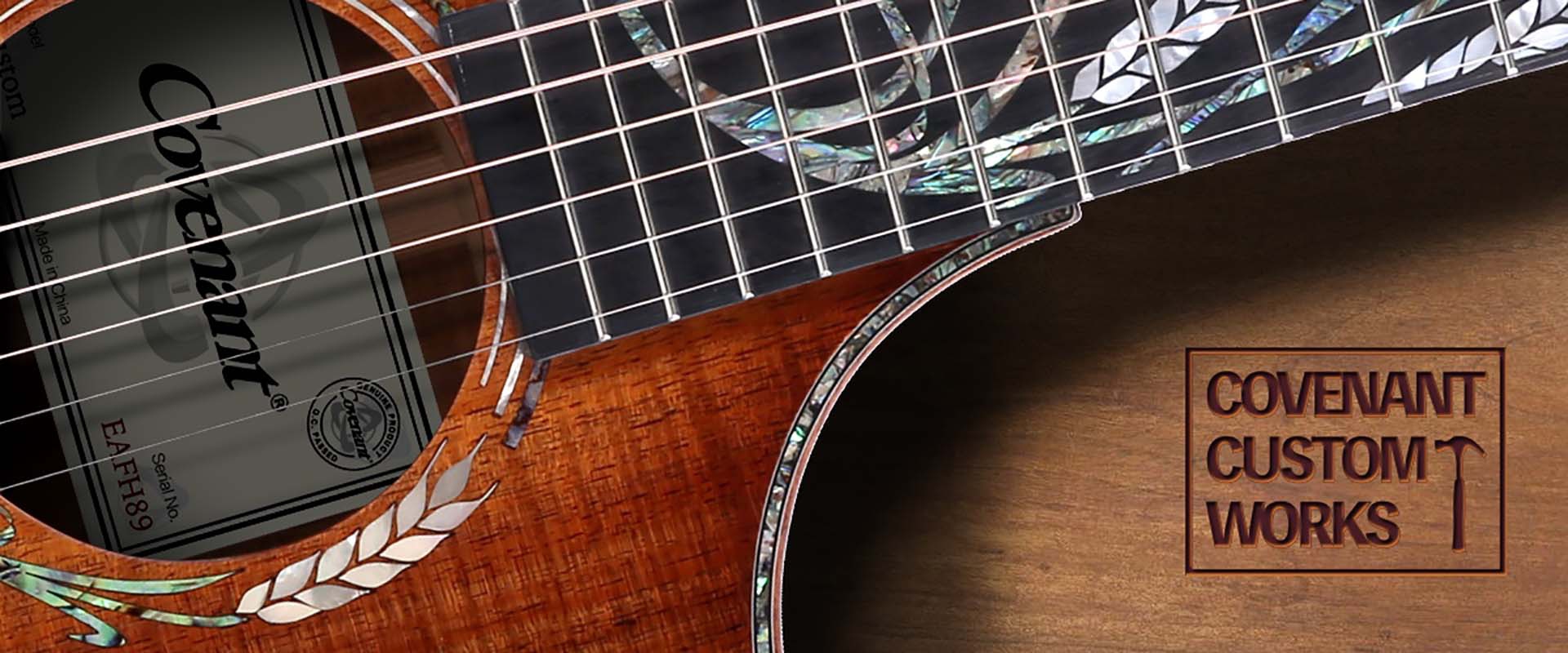 Covenant CUSTOM JOE 客選手工訂造系列｜北美雲杉/可可菠蘿木全單｜40寸民謠木結他｜香港行貨 - Rock Music ...