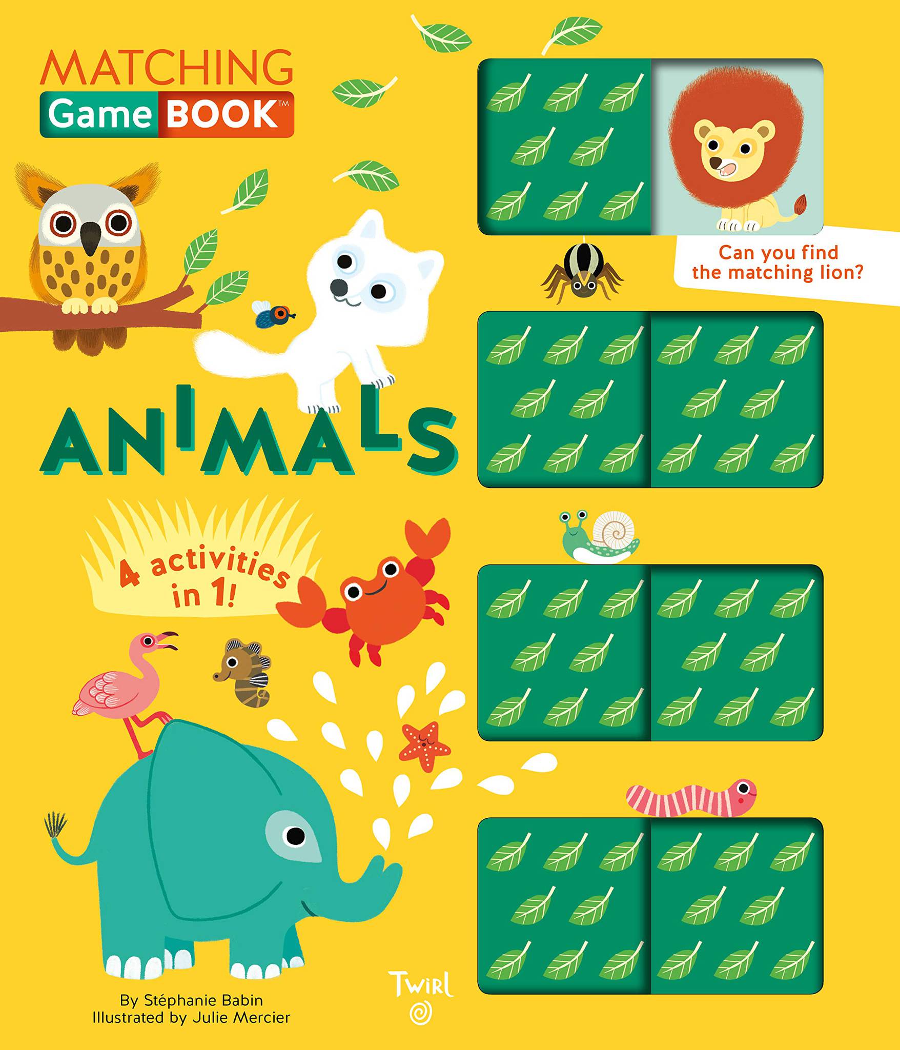 Matching Game Book Animals Grassy Book Yard matching-game-book-animals-grassy-book-yard