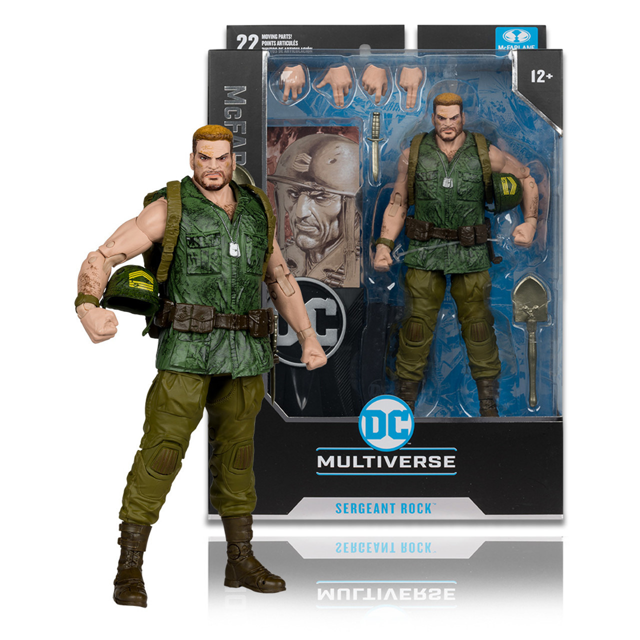 【Pre-Order】McFarlane Toys Sergeant Rock (DC Classic) McFarlan ...