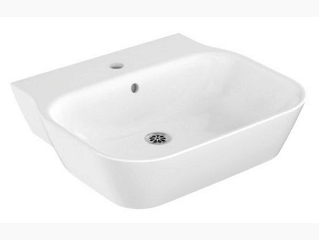 Kohler K-24558IN-0 SPAN 方形掛牆式浴室面盆 - SUNEAST - 日東 五金潔具有限公司