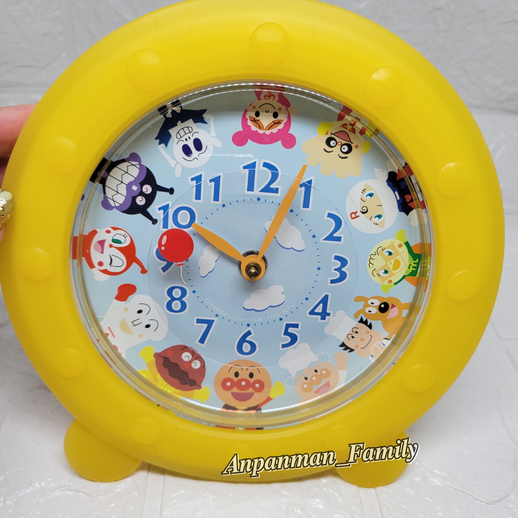 ANPANMAN麵包超人時鐘Clock｜防水防塵 - 香港麵包超人家族