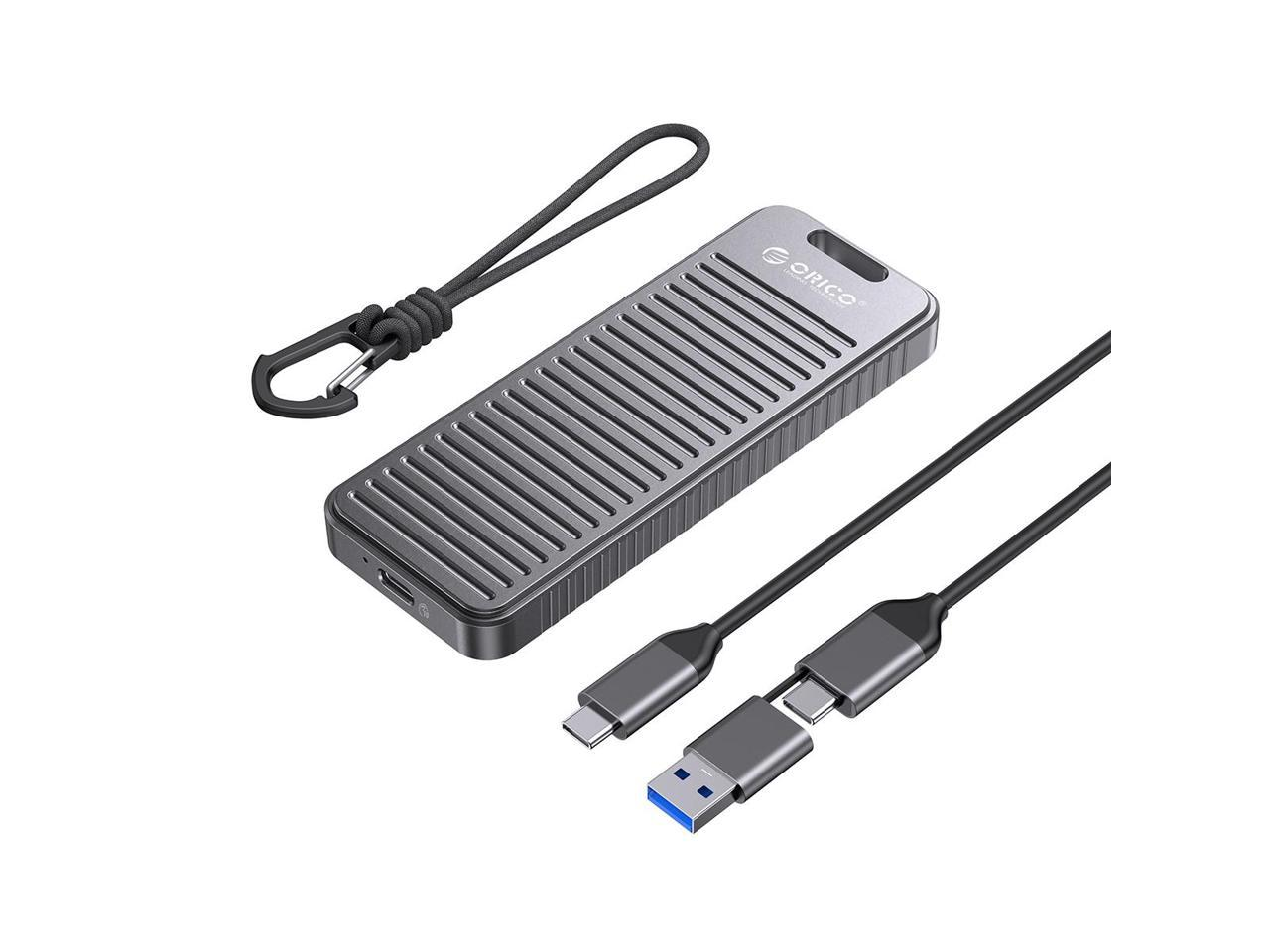 ORICO Aluminum USB3.1 Gen2 Mini Clip-open M.2 M-Key NVME SSD - ORICO-HK