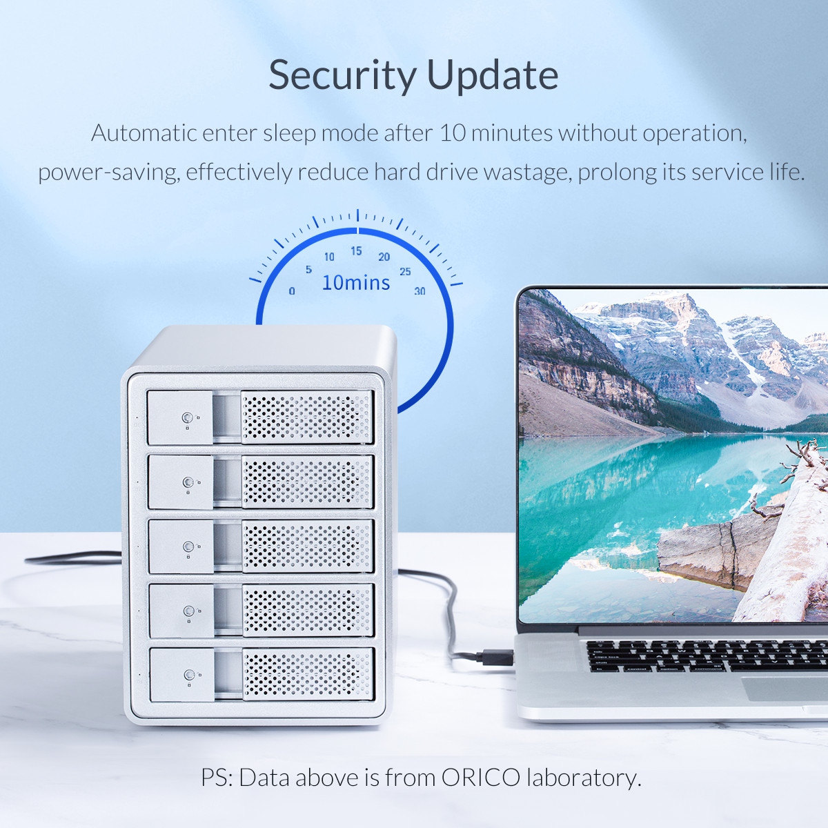 ORICO Aluminum 2 bay 3.5-Inch External Hard Drive Enclosure (Support ...