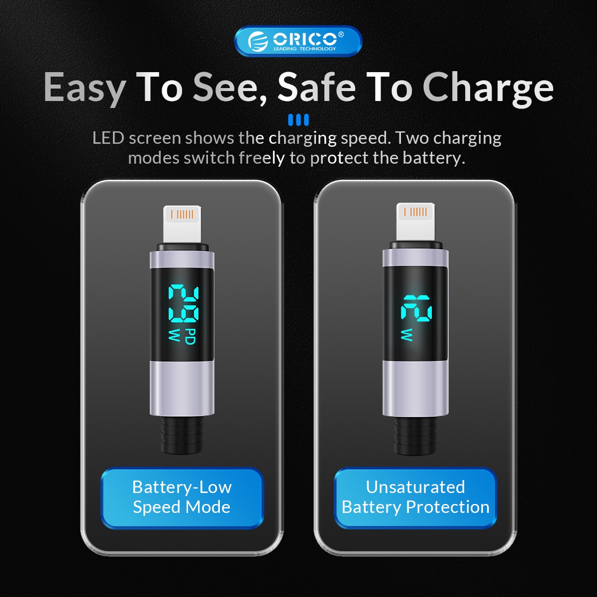 ORICO Type-C Quick Charge Cable [AC70] - ORICO-HK - ORICO-HK - ORICO-HK