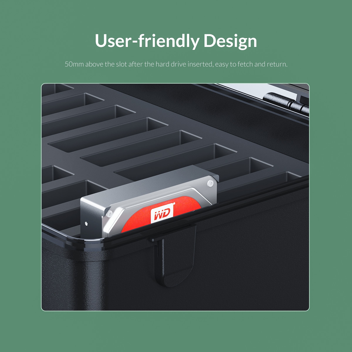 ORICO 3.5 inch 20 Bay Hard Drive Protective Case [PSC-L20] - - ORICO-HK