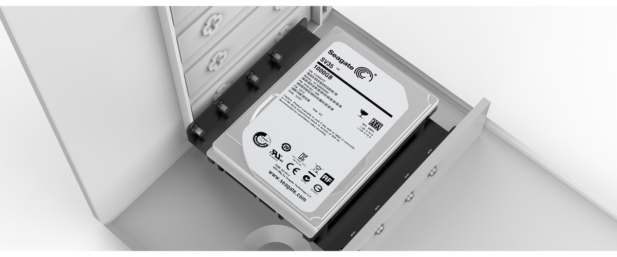 ORICO 2.5 to 3.5 inch Aluminum Alloy Hard Drive Caddy [AC325 - ORICO-HK