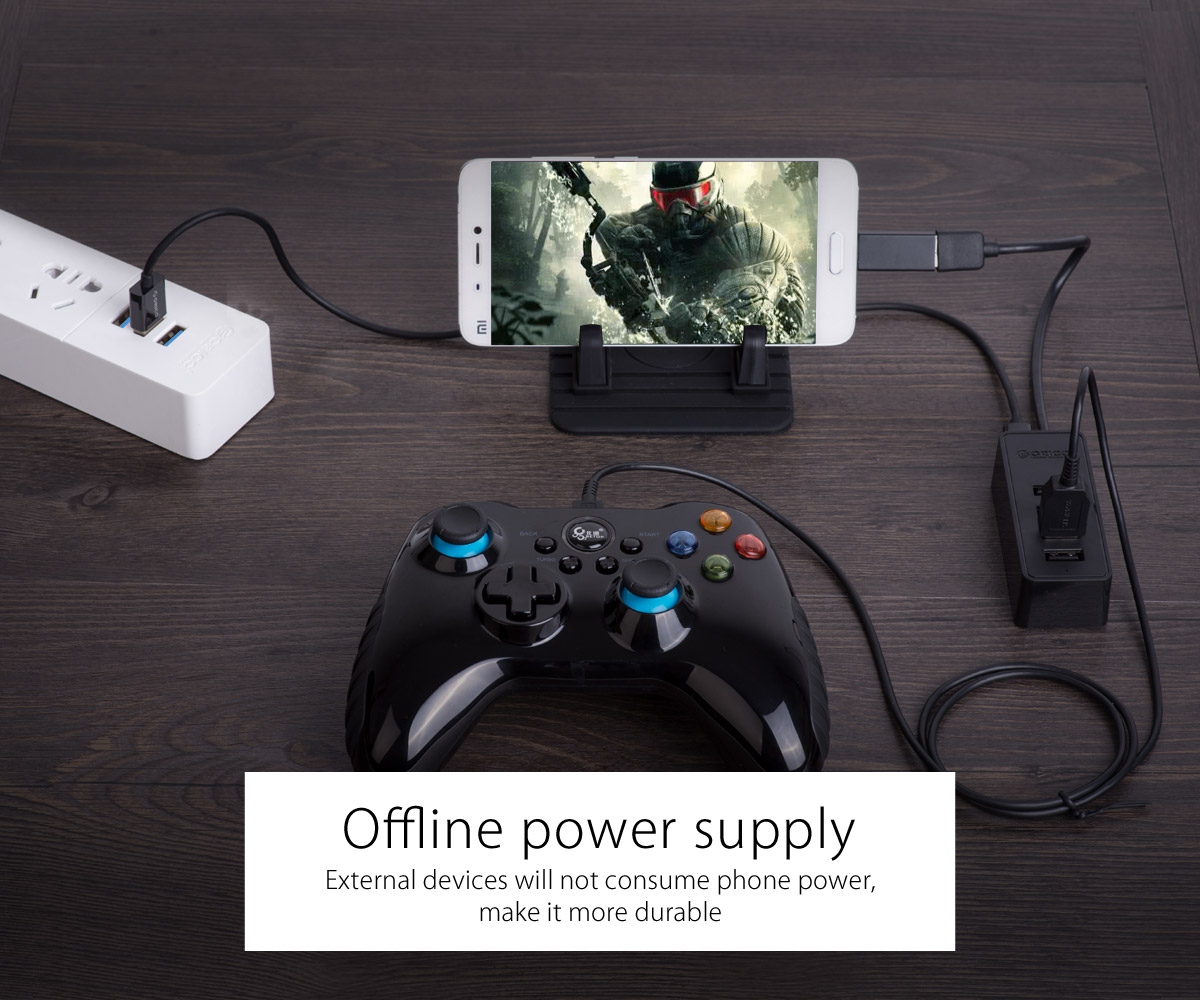 ORICO 4 Port USB3.0 HUB with Micro B Power Port [W5P-U3] - ORICO-HK