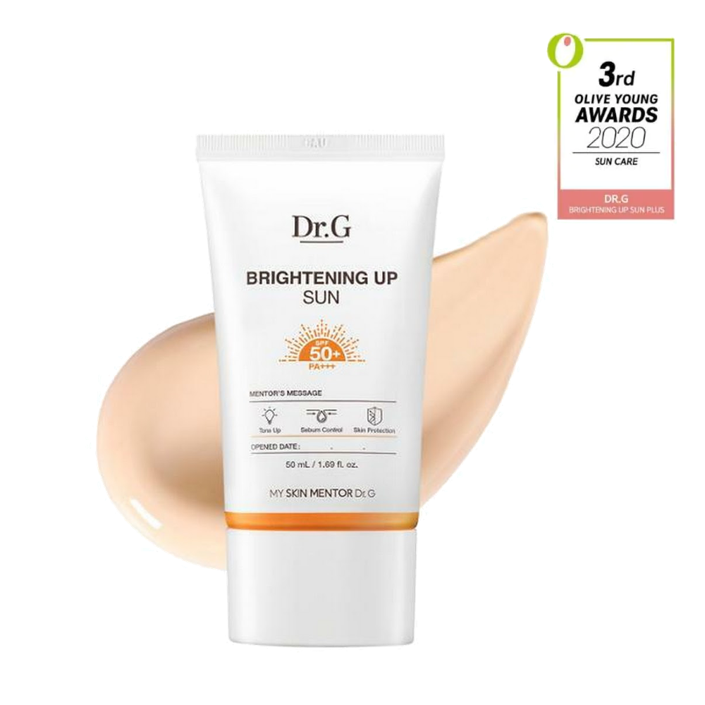 DR.G 亮白修護防曬乳 Brightening Up Sun SPF50+ PA+++ 50ml - Momobeaut - Momobeautyhk 韓國化妝品護膚品