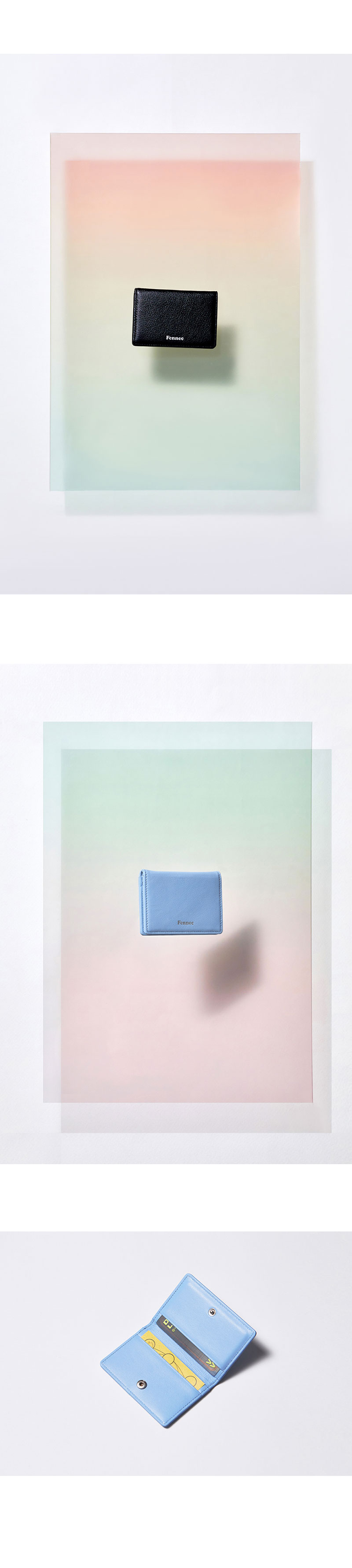 【Fennec】SOFT CARD CASE - TINT YELLOW - SEOUL U SOMETHINGS