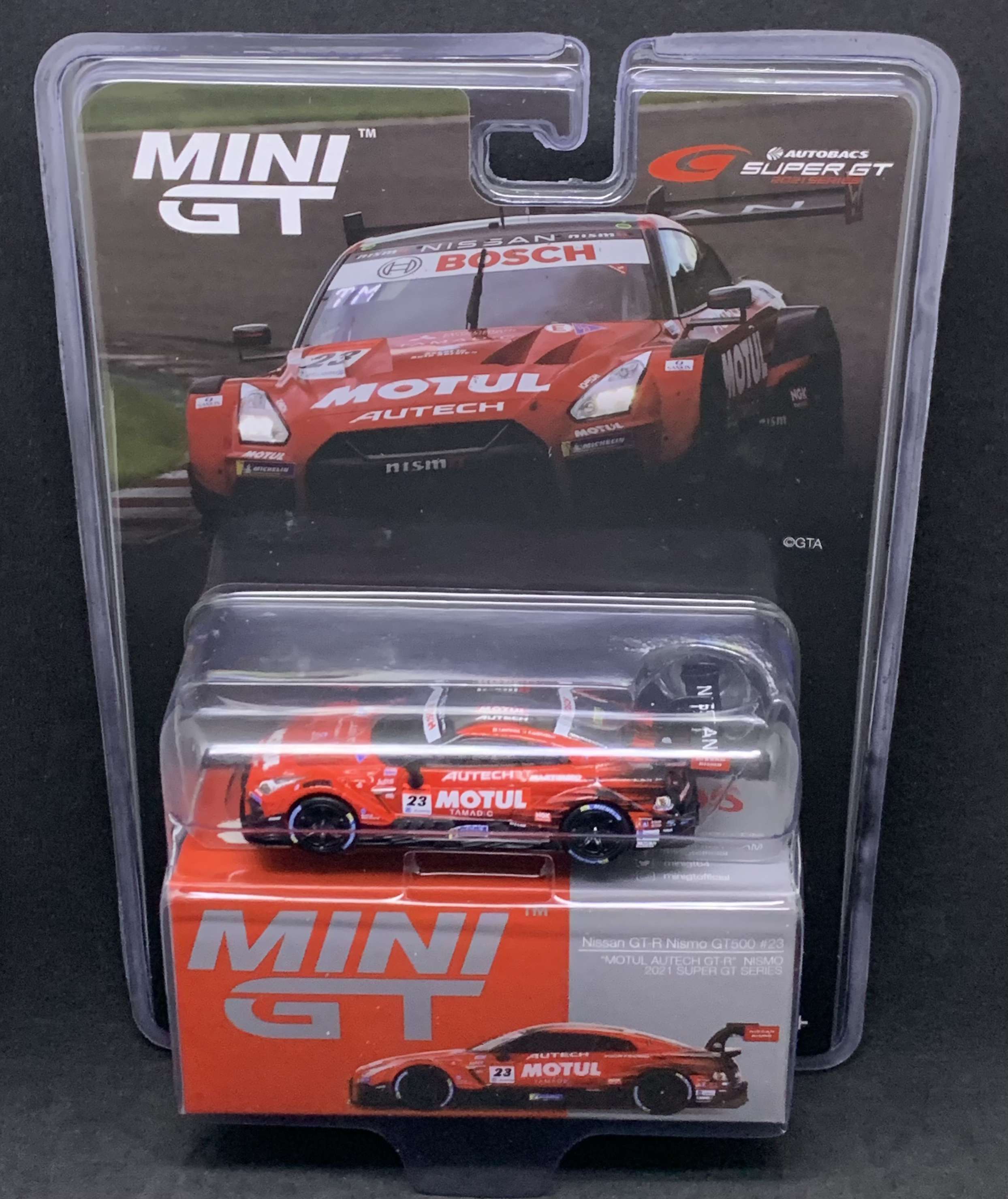 Minigt 595 Nissan GTR Nismo GT500 Super GT - Japan Exclusive - JackFat Toys