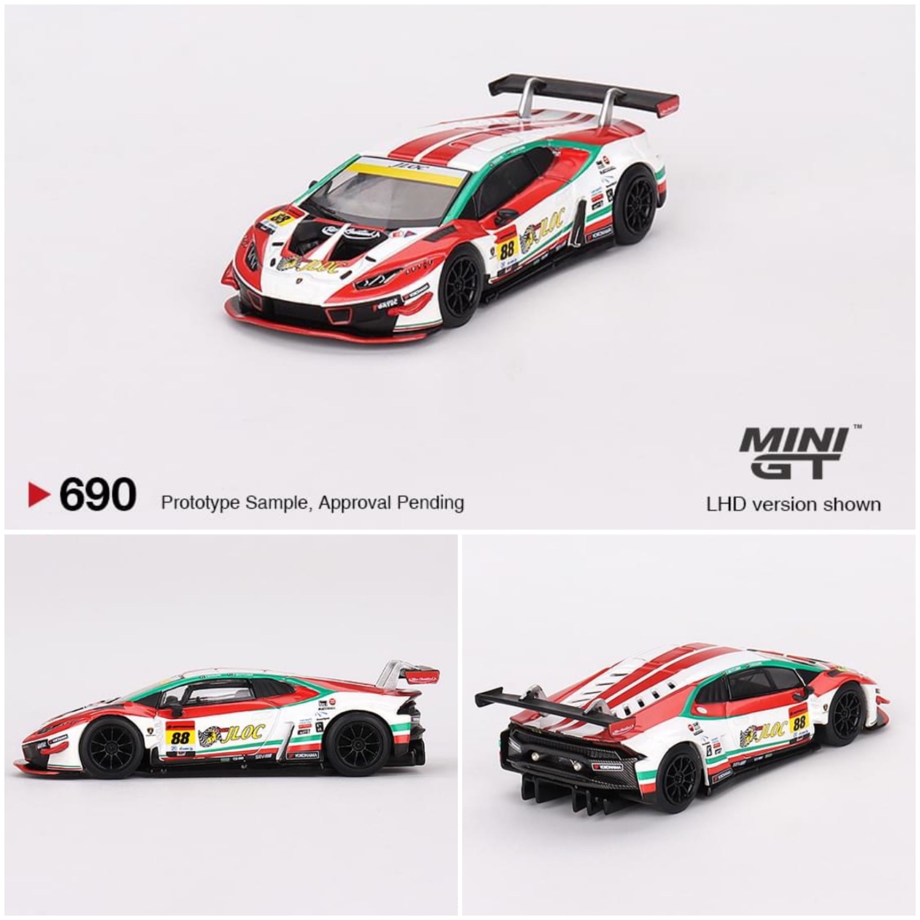 《預訂 Pre-order 》Minigt Super GT 690 Lamborghini Huracan GT3 EV - JackFat ...