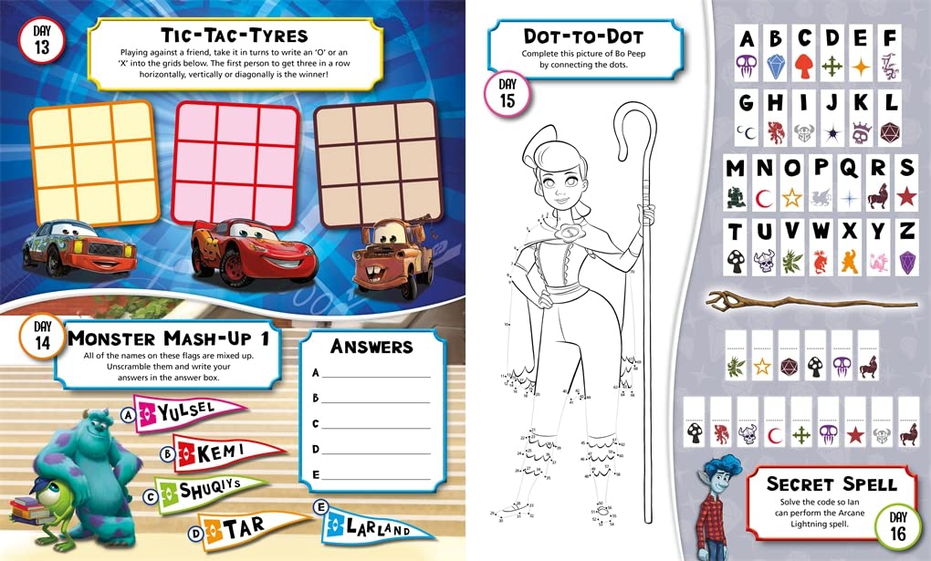 🇬🇧英國Disney Pixar fans必買 】Pixar: 365 Days of Activities 36 - United ...