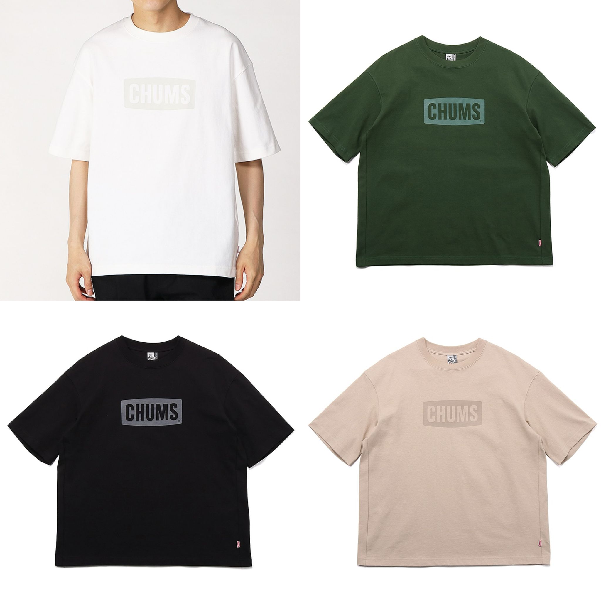 Chums Heavy Weight Chums Logo T-Shirt (More Colors) 香港行貨 原裝正貨 - littlething