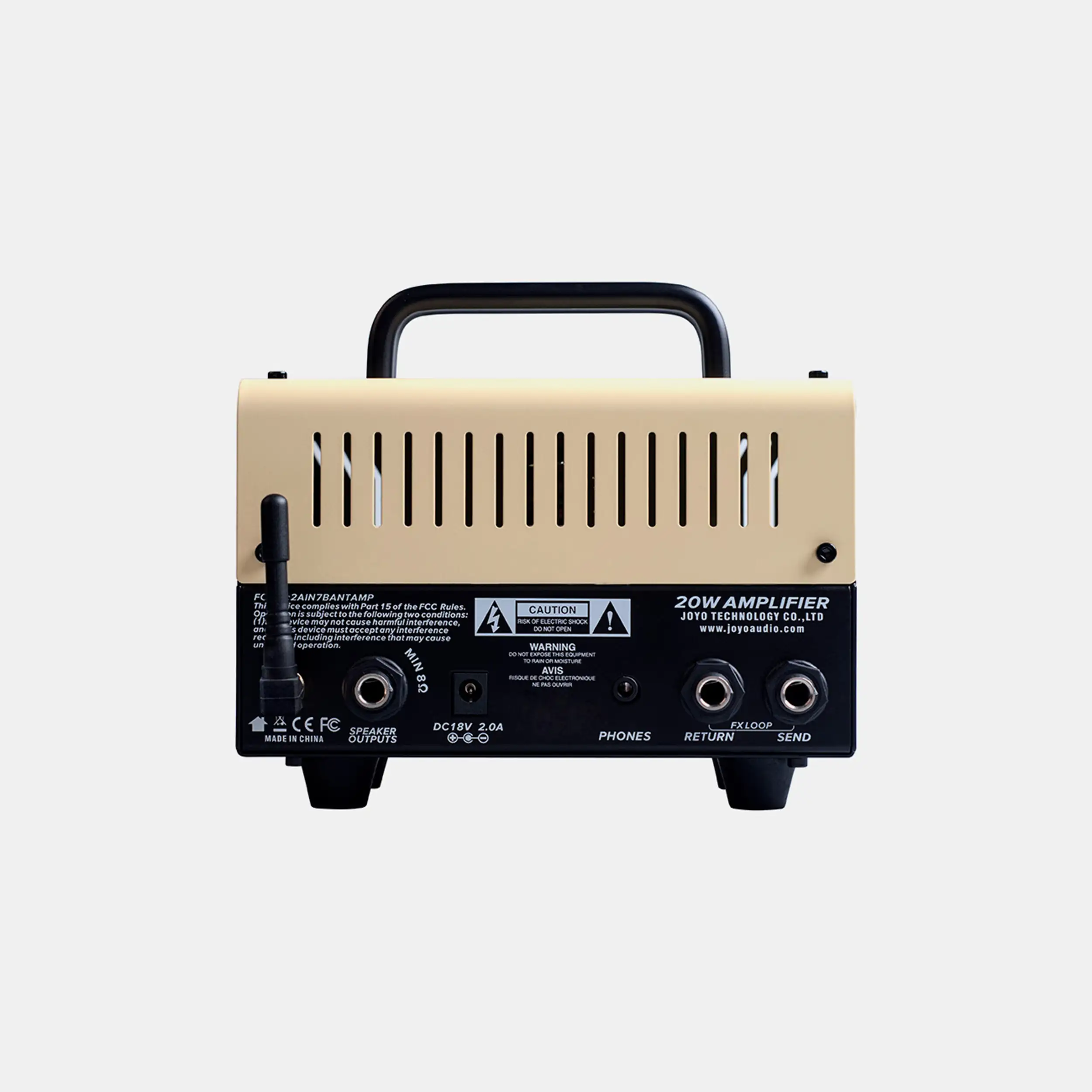 JOYO METEOR ｜ 20 瓦混合迷你管頭放大器 帶藍牙 - Rock Music Factory