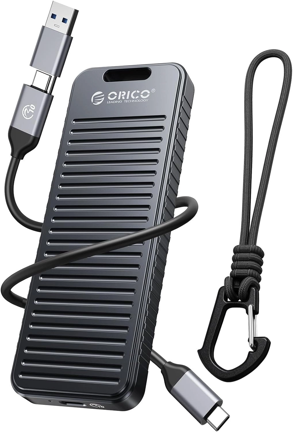 ORICO Aluminum USB3.1 Gen2 Mini Clip-open M.2 M-Key NVME SSD - ORICO-HK