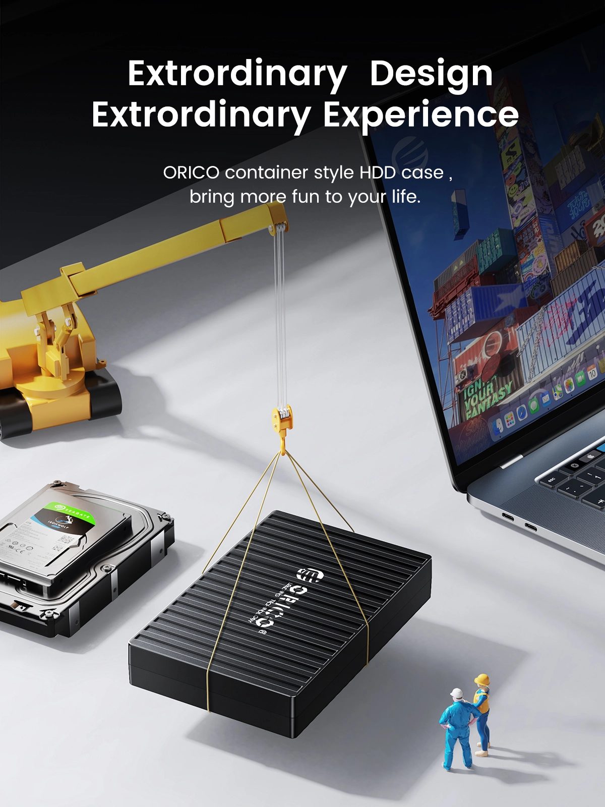 ORICO External 3.5-inch Type-C USB3.1 GEN1 hard disk box [352 - ORICO-HK