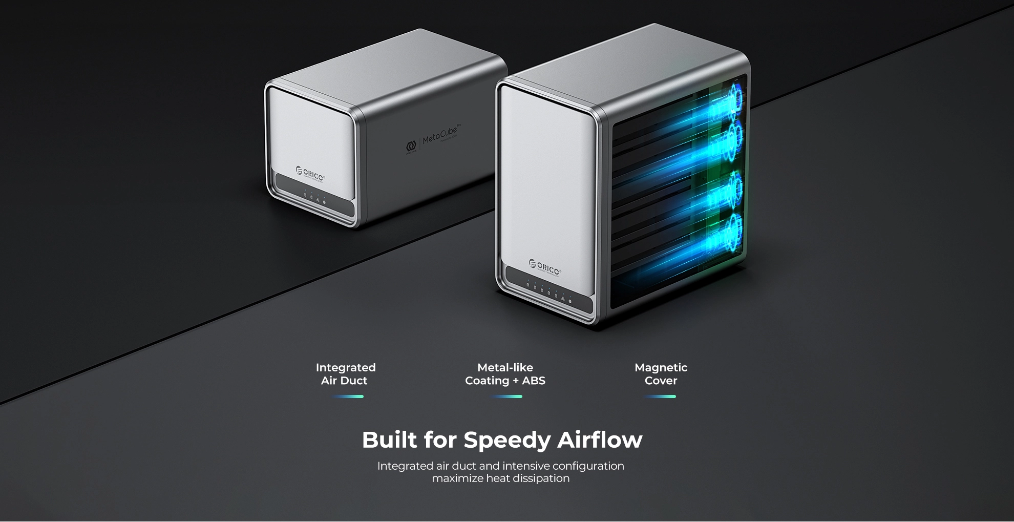 ORICO Personal Private Storage 2.5" HDD/SSD NAS Type-C Port w - ORICO-HK