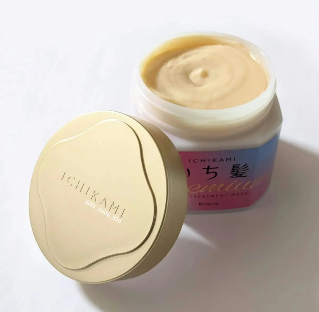 日本Kracie Ichikami 高級精油護髮膜 Premium HAIR TREATMENT MASK 200g- G - GeminiHKShop
