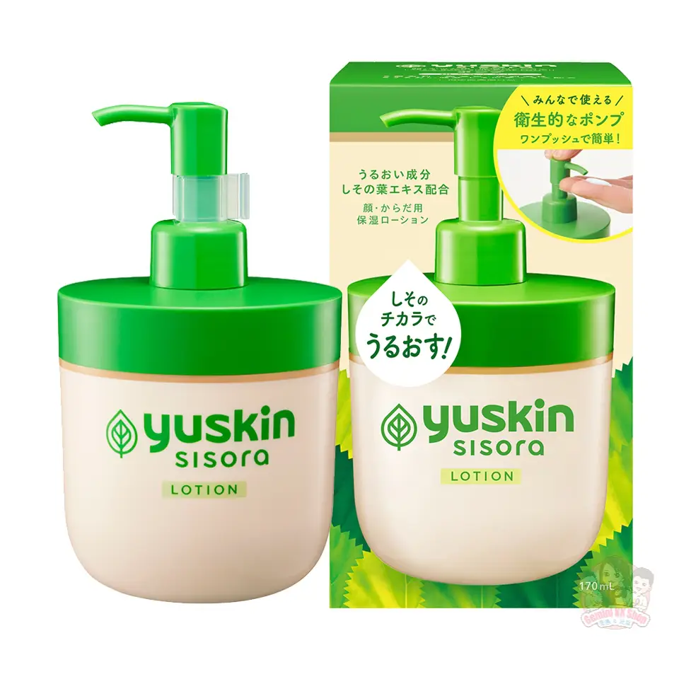 日本Yuskin S 敏感肌紫蘇水身體保濕乳液 Sisora Sensitive Skin Body Lotion 170 - GeminiHKShop