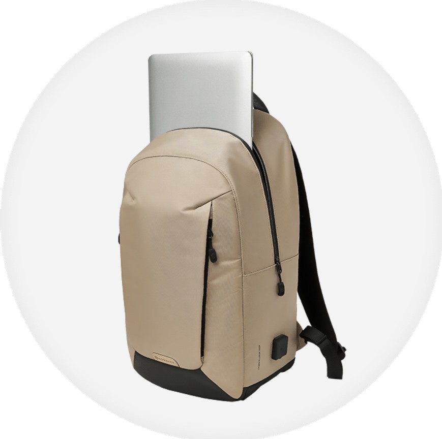 [Nordace] Aerial Infinity Backpack - 多功能旅行背包 (khaki) - WeatherPolis