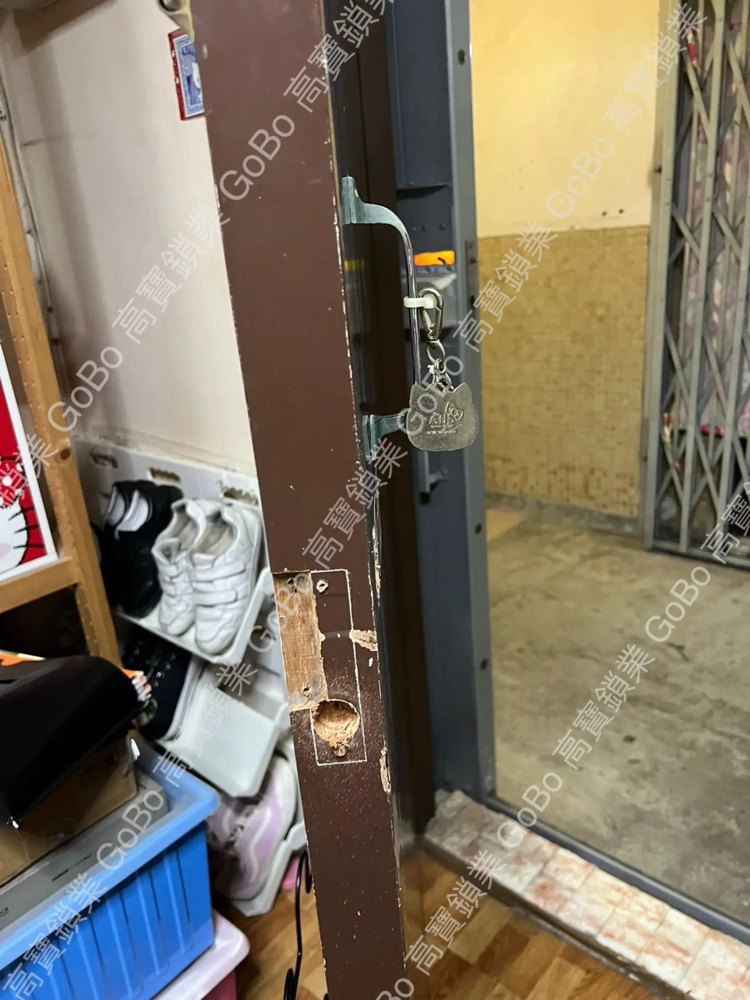 屯門 山景邨 裝電子鎖 Midas MS-5100 黑銀色