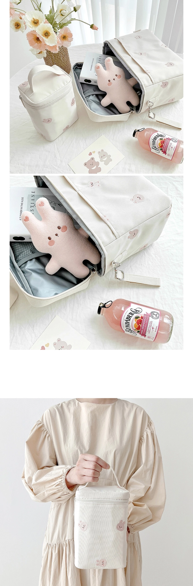 DTD經典滿繡人物系列 - MINI保冷恆溫袋(升級改良版） - twinklebear - twinklebear - - twinklebear